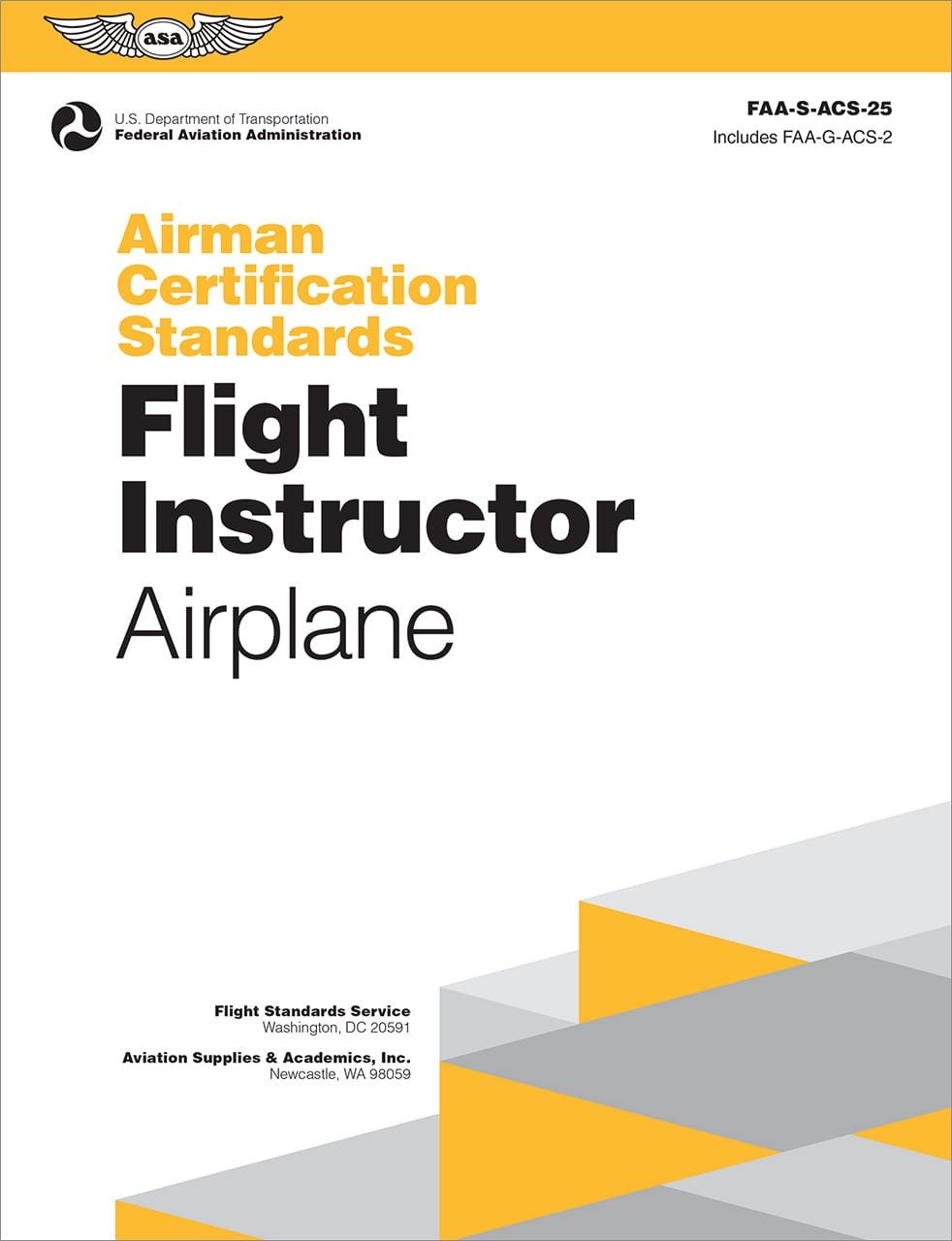 ASA Flight Instructor Airplane Acs