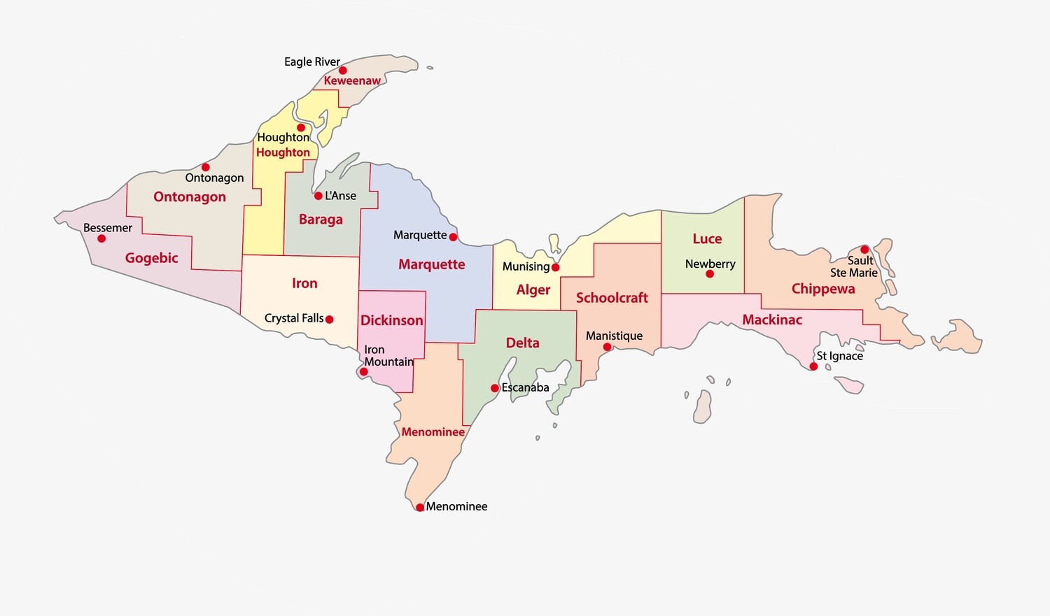 Upper Peninsula MI - Upper Peninsula MI - Modern History Press