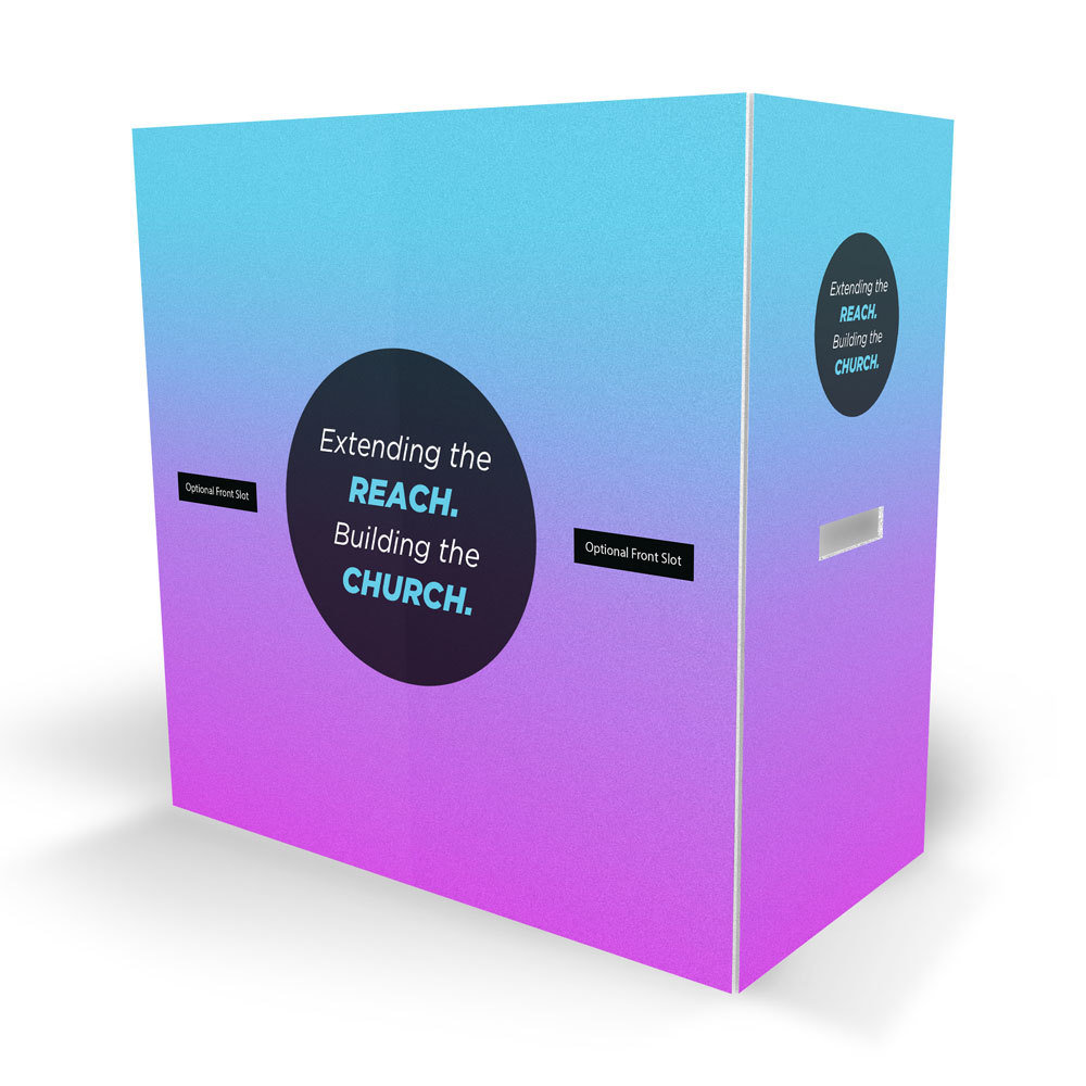 Large Offering Collection Box! | Church Sign Shop