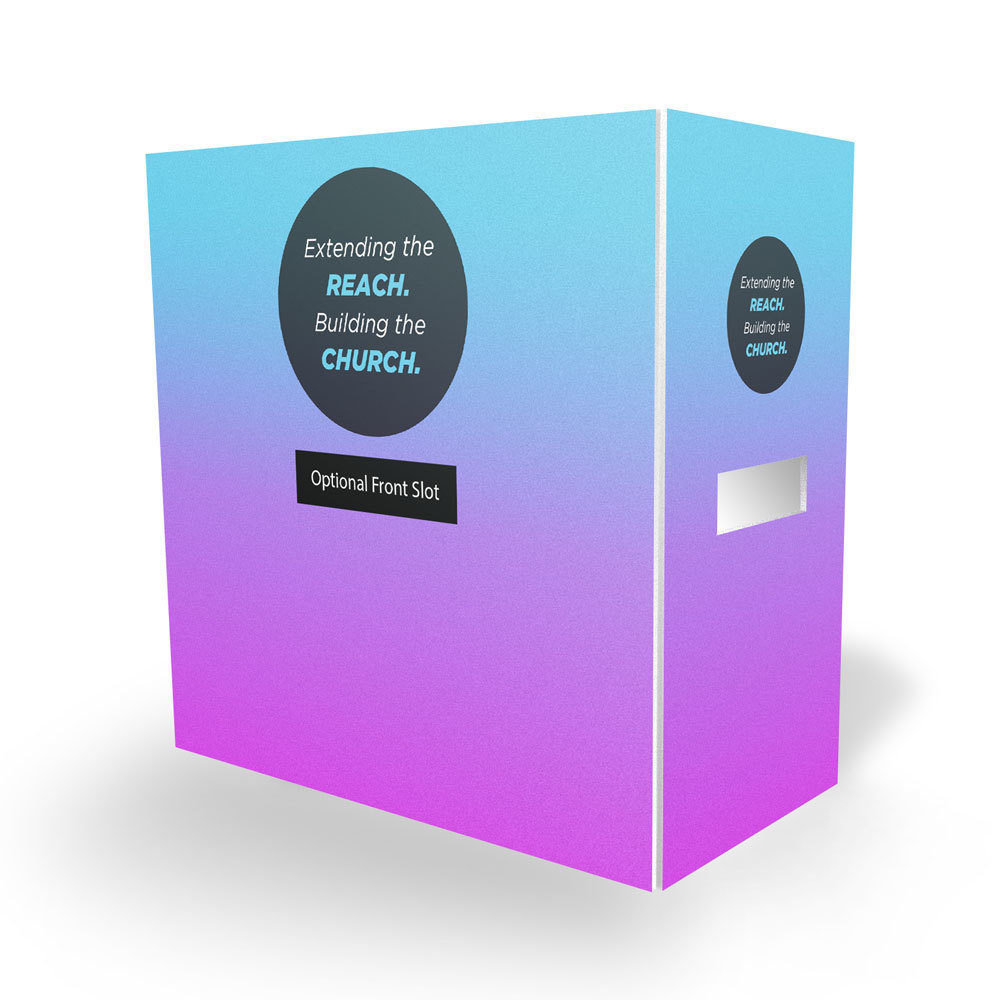 Large Offering Collection Box! | Church Sign Shop