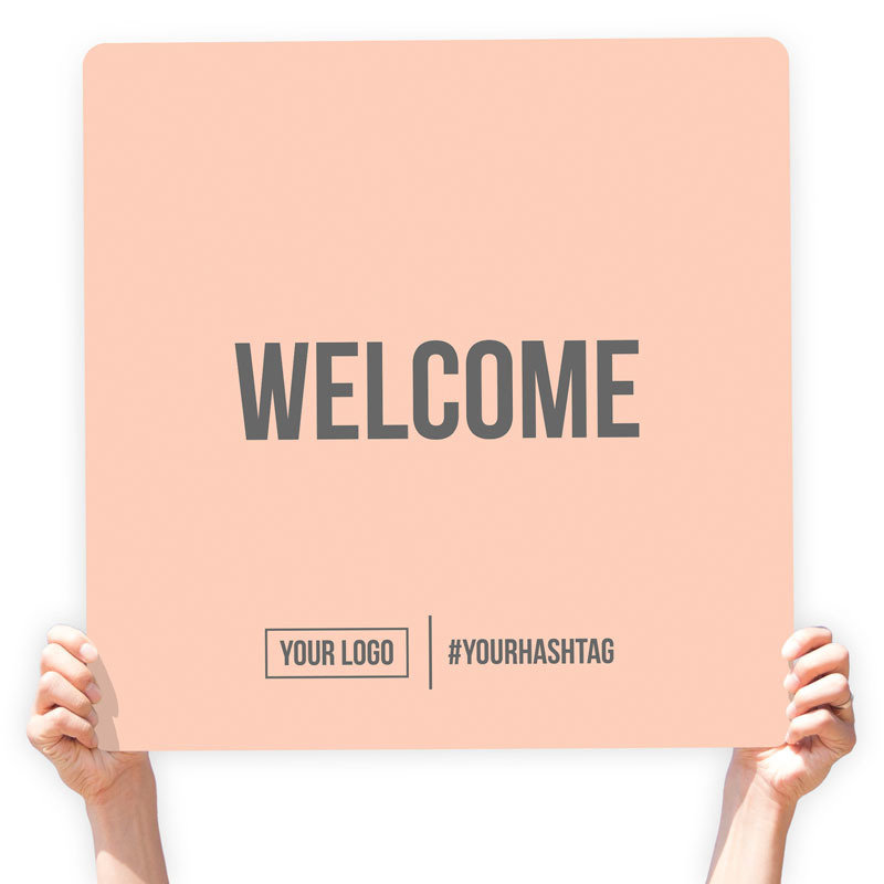 Handheld Greeting Signs! - $15 | Church Sign Shop