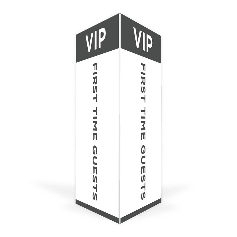 First Time Guest Booth Signs! | Church Sign Shop