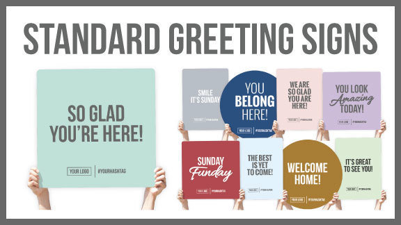 Standard Greeting Signs