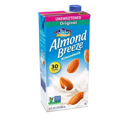 Almond Breeze Unsweetened Original Almond Milk, 32 fl oz