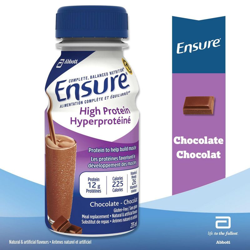 Ensure High Protein, Complete Balanced Nutrition, Chocolate,235 Ml