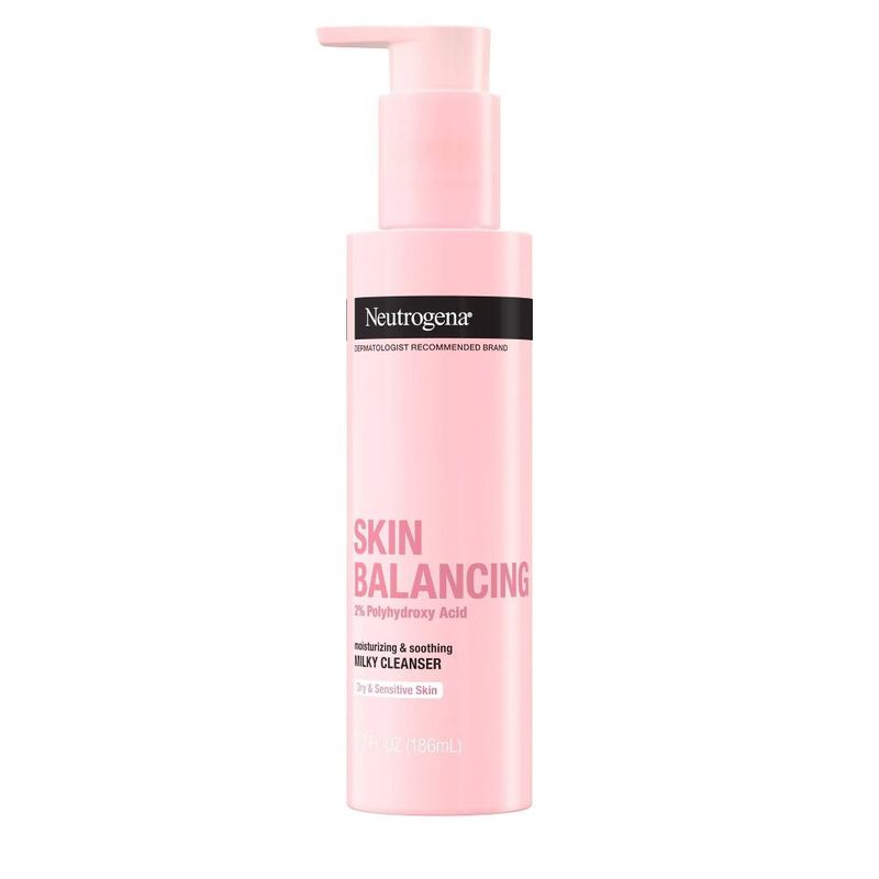 Neutrogena Skin Balancing Moisturizing and Soothing Milky Cleanser 6.3 ...