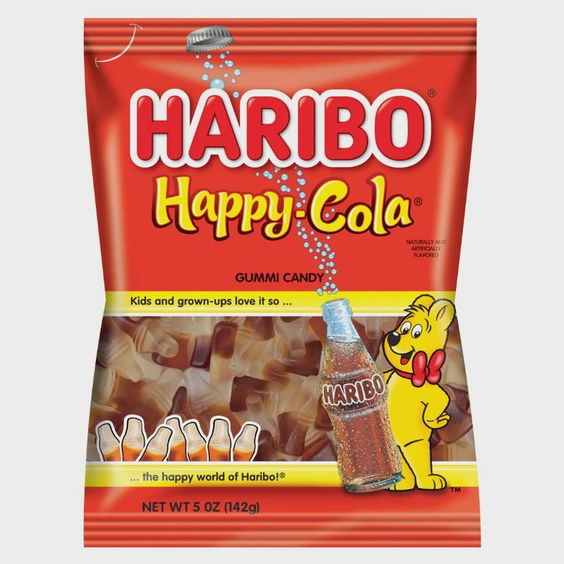 Haribo Happy-Cola Original Gummi Candies, 5 Oz.