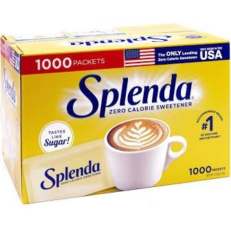 Splenda Zero Calorie Sweetener Packets - 1000 Count