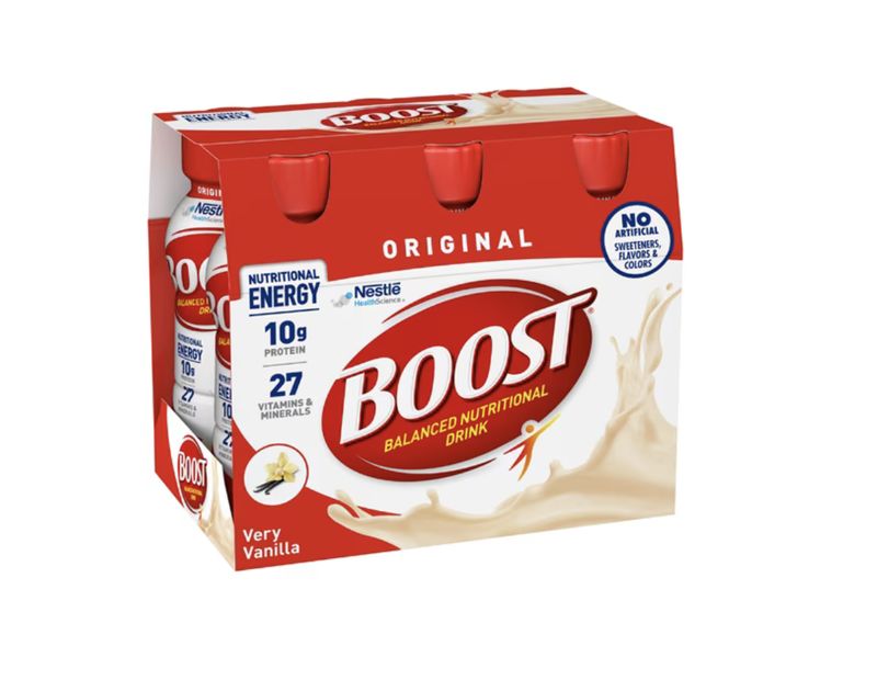 Boost Original Complete Nutritional Drink - Vanilla - 8oz/6ct
