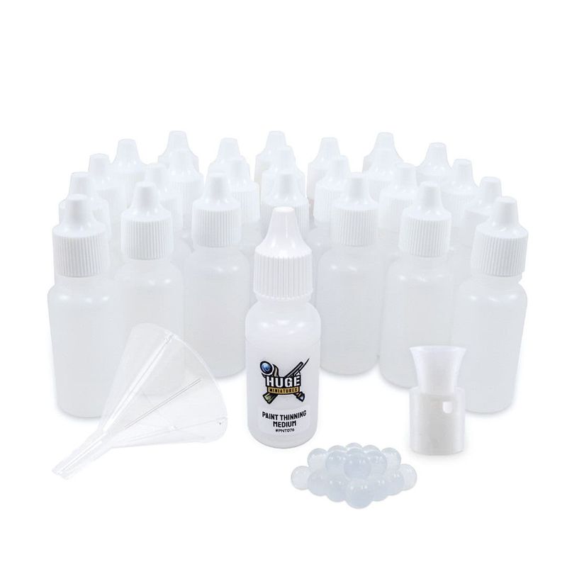 Dropper Bottle Transfer Kit w/ Glass Agitators