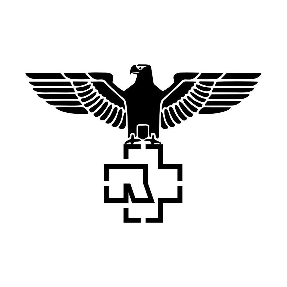 Rammstein German Eagle Design - Boutique - Stickermania