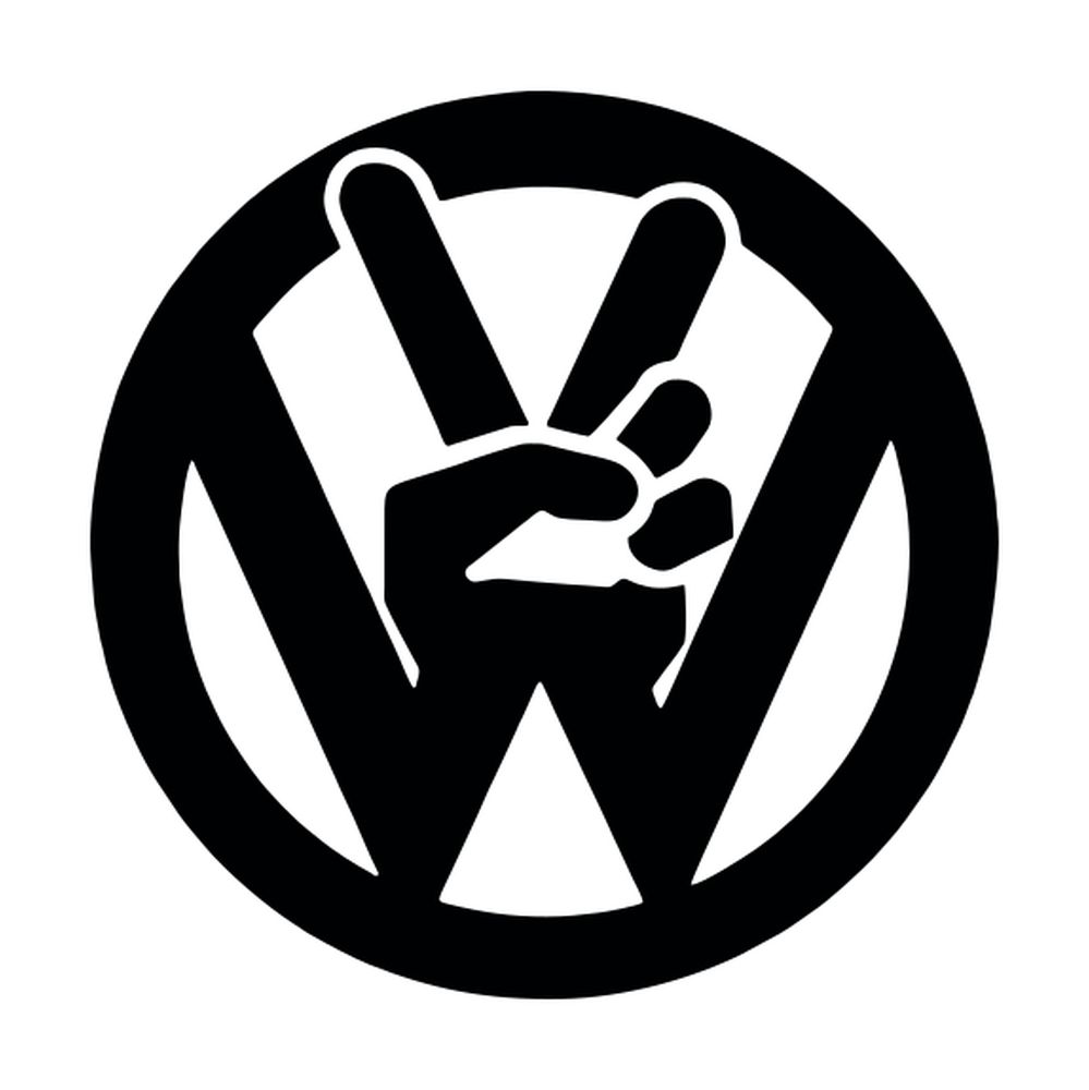 Volkswagen peace - Store - Stickermania
