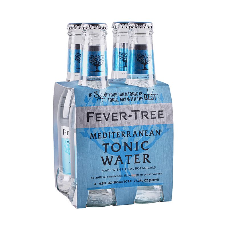 Fever-Tree Mediterranean Tonic (4pk) 200ML