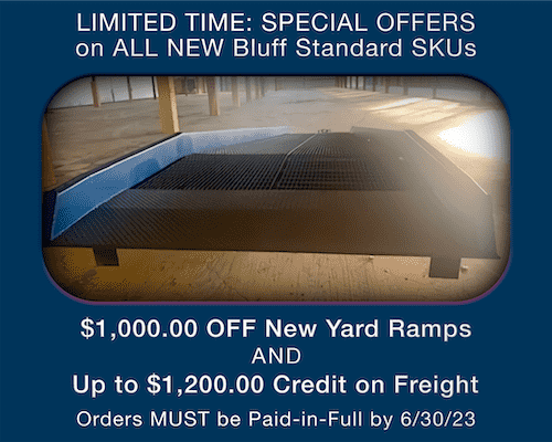 Bluff Stationary Dock Ramp, 16K Capacity, 102" Wide, 30 ft Long - Buy ...