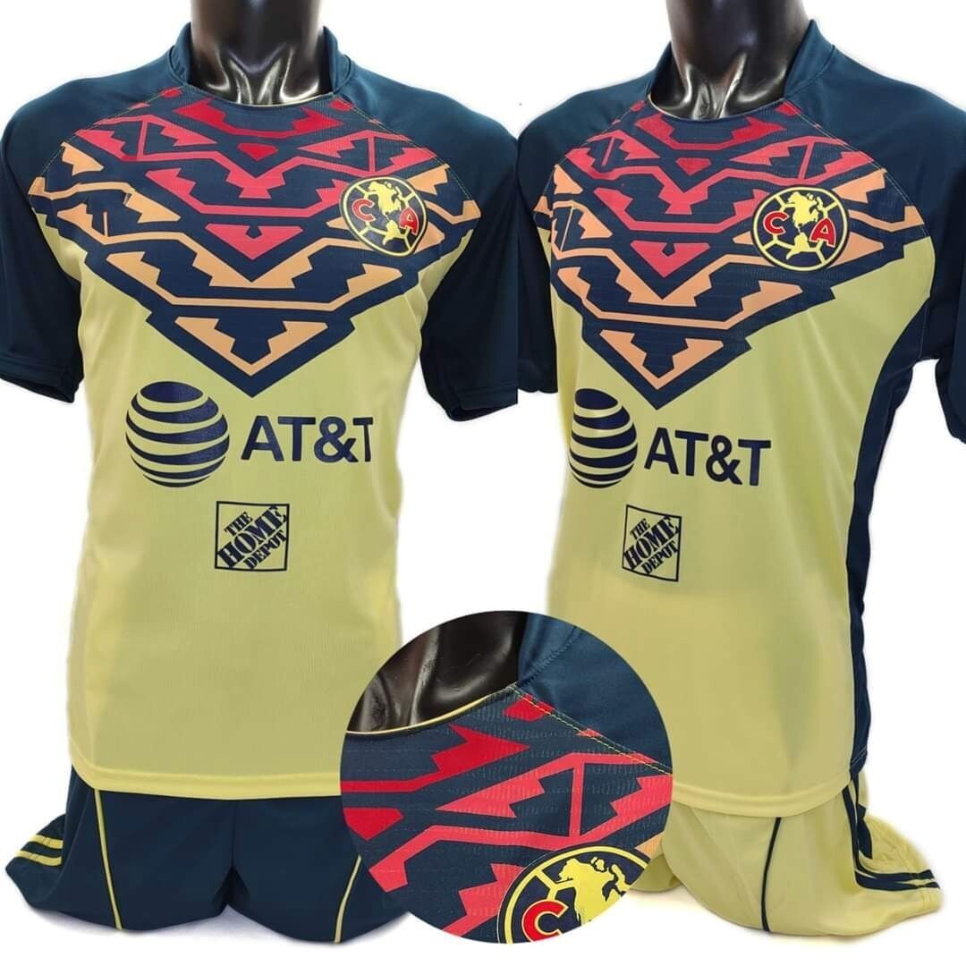UNIFORME DE FUTBOL AMERICA LOCAL 2022 EXCEL FIT uniforme-de-futbol-america-local-2022-excel-fit