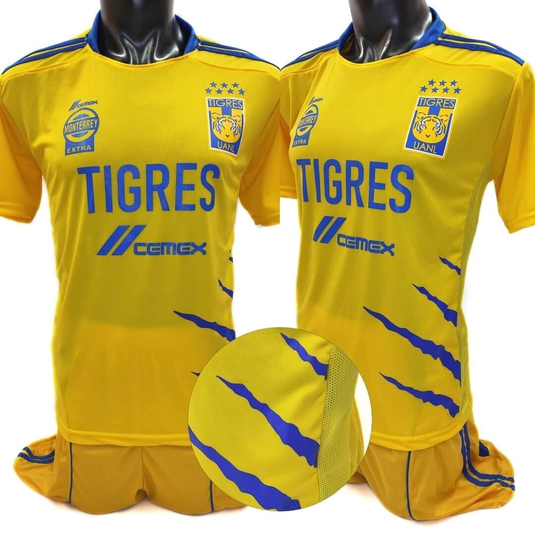 UNIFORME DE FUTBOL TIGRES LOCAL 2022 EXCEL-FIT