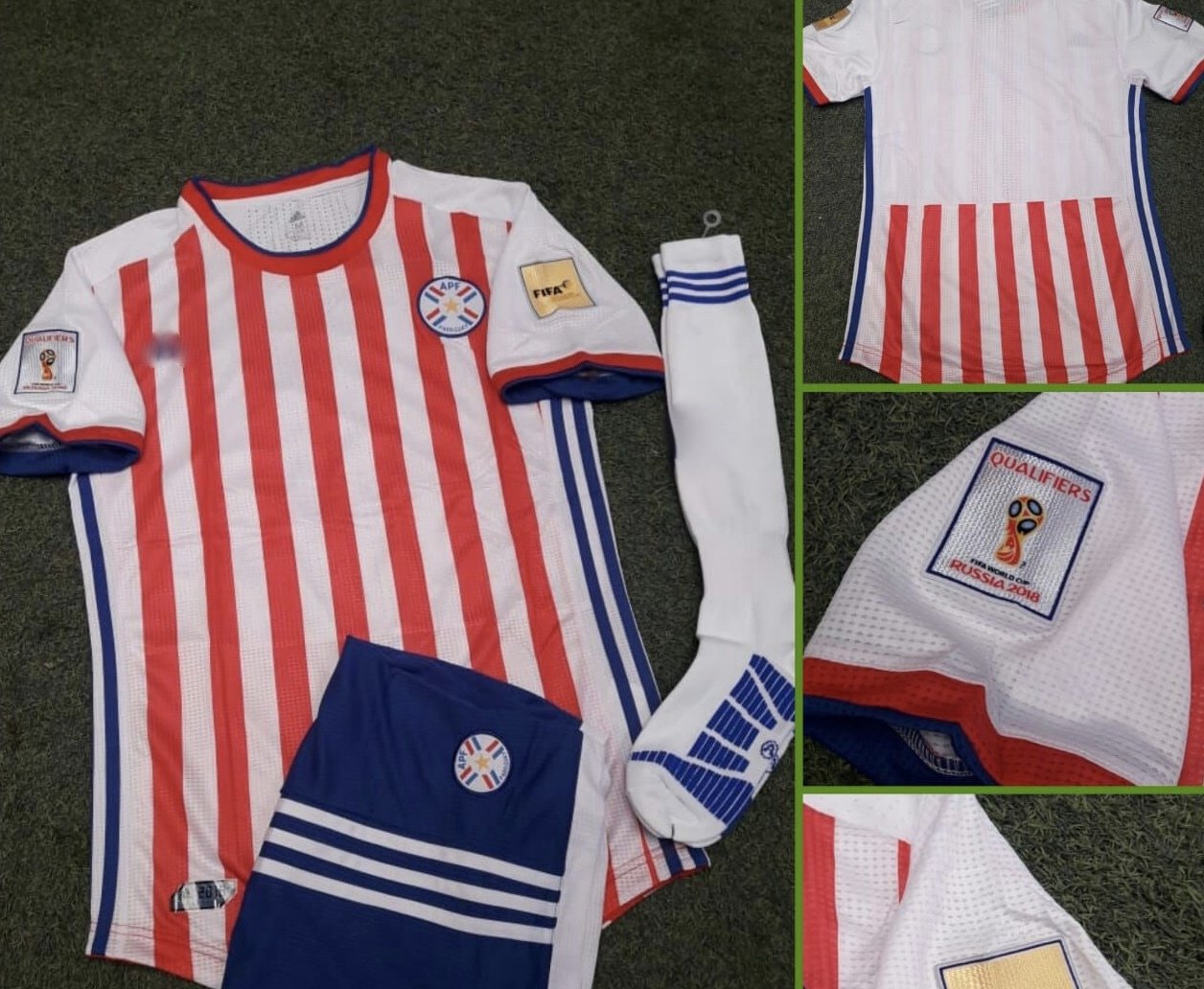 UNIFORME DE FUTBOL CLON PARAGUAY LOCAL 2019