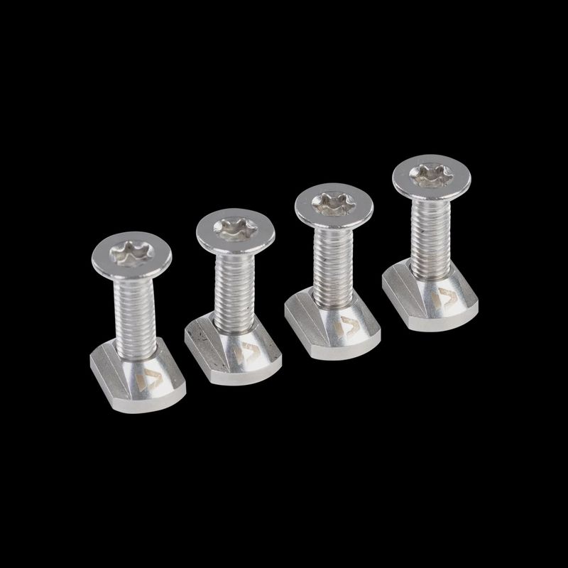 Screw set foil mounting system