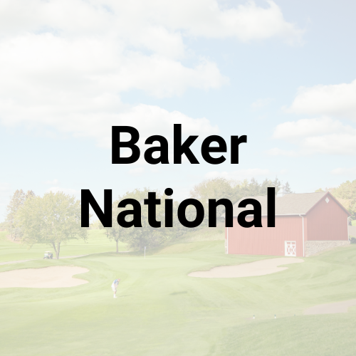Baker National Golf Passes | Three Rivers Park District