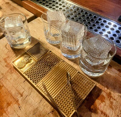 The Ice Designer™ Plate - Customized Top and Bottom left squares