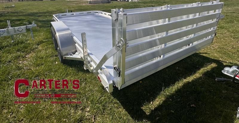284810 *NEW* 2025 Aluma 7816 T/A W/ BI-FOLD TAILGATE Utility Trailer