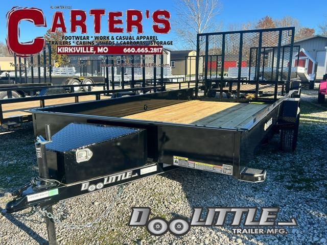 71892 *NEW* 2025 Doolittle Trailer Mfg 84" X 14' SS S/A Utility Trailer ...