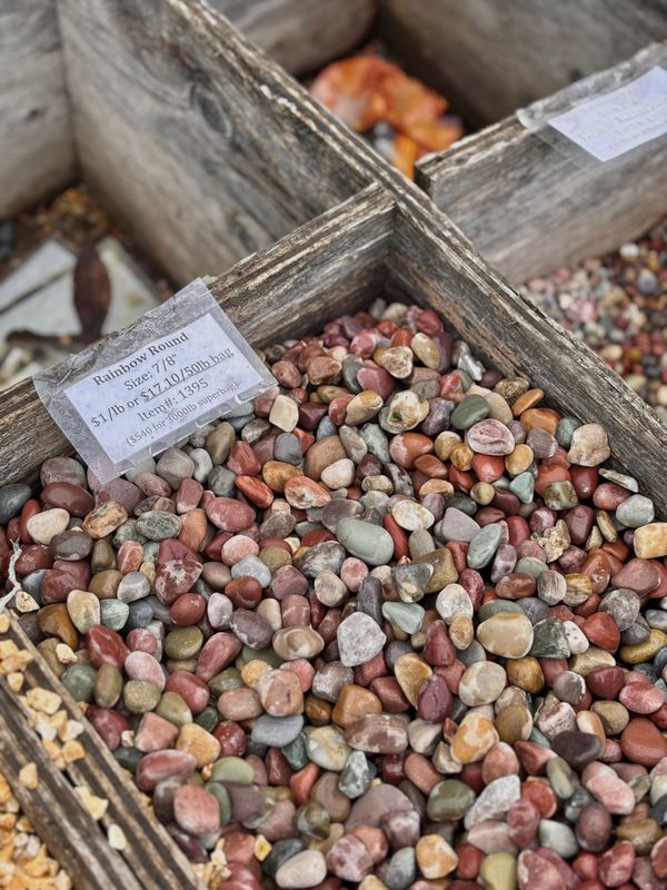 Round Decorative River Rocks