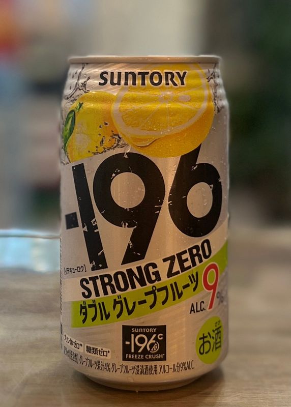 [RTD] SUNTORY Strong Zero -196 Double Grapefruit 350ml
