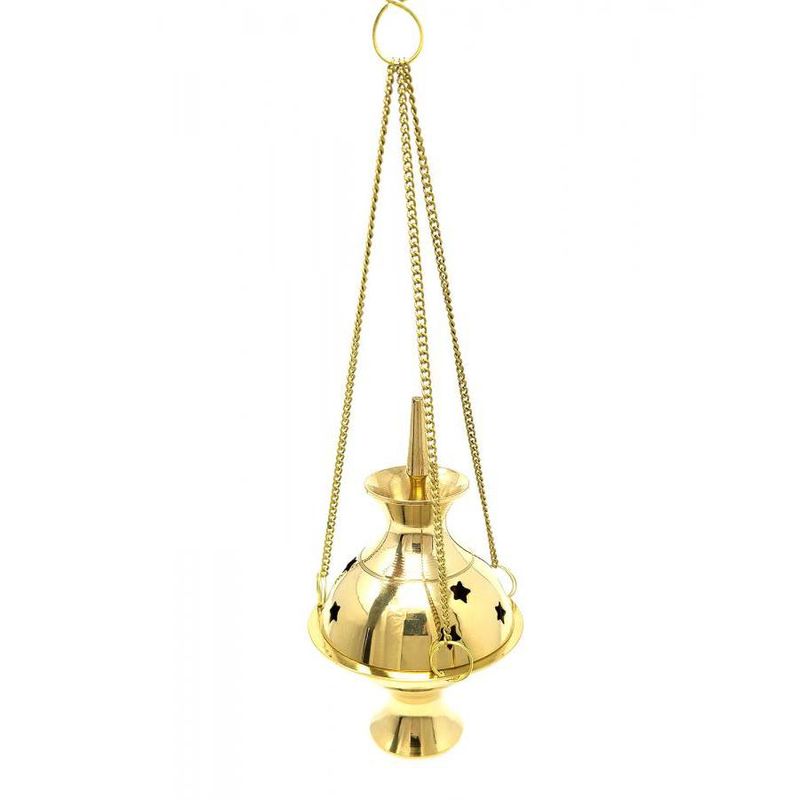 4" Brass Hanging Burner