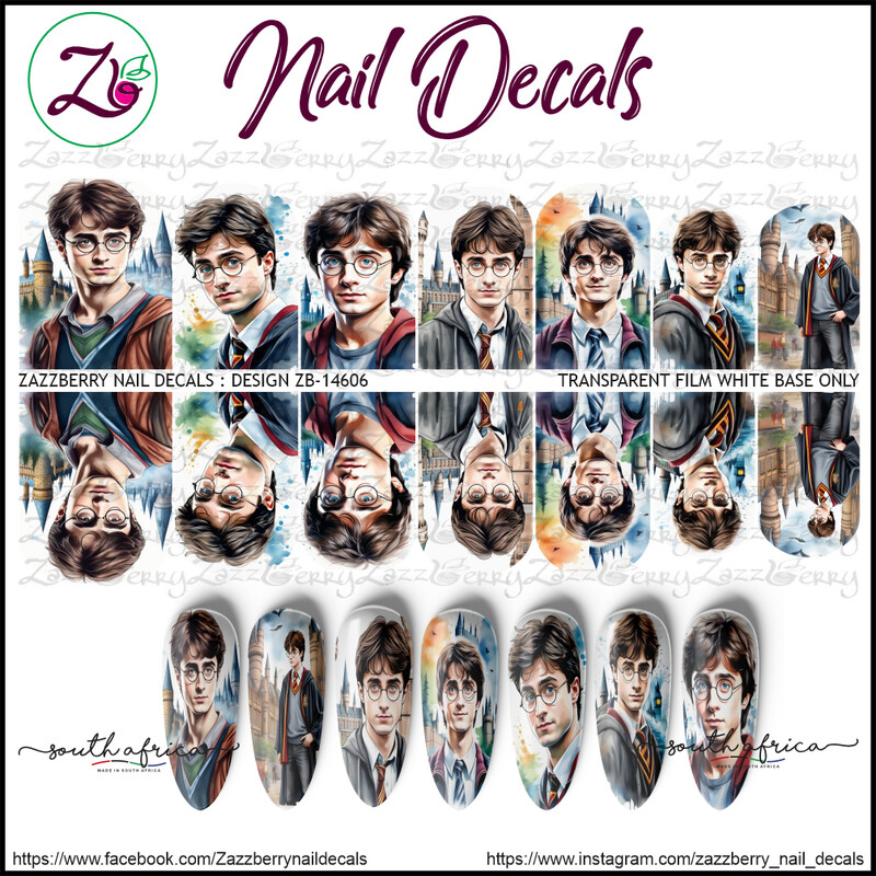 Harry Potter Nail Decals / Nail Art / Nail Stickers