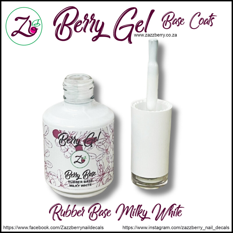 Rubber Base Gel White (15ml) (15ml)