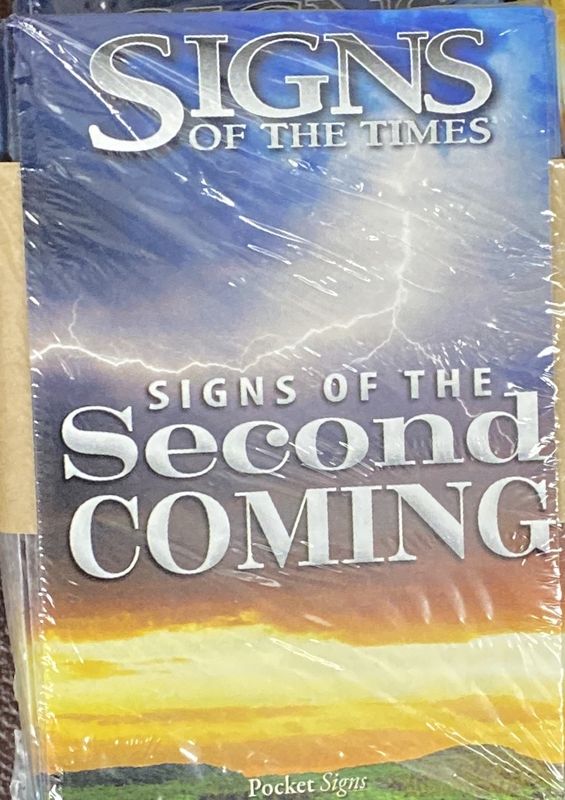 Signs Pock x 100 Signs of Second Coming
