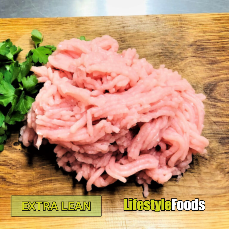 Lifestyle Extra Lean Turkey Steak Mince (400g) Buy 2 For £12