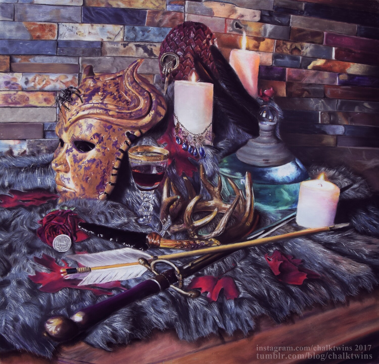 When You Play the Game Still Life - Prints - Store - Chalk Twins