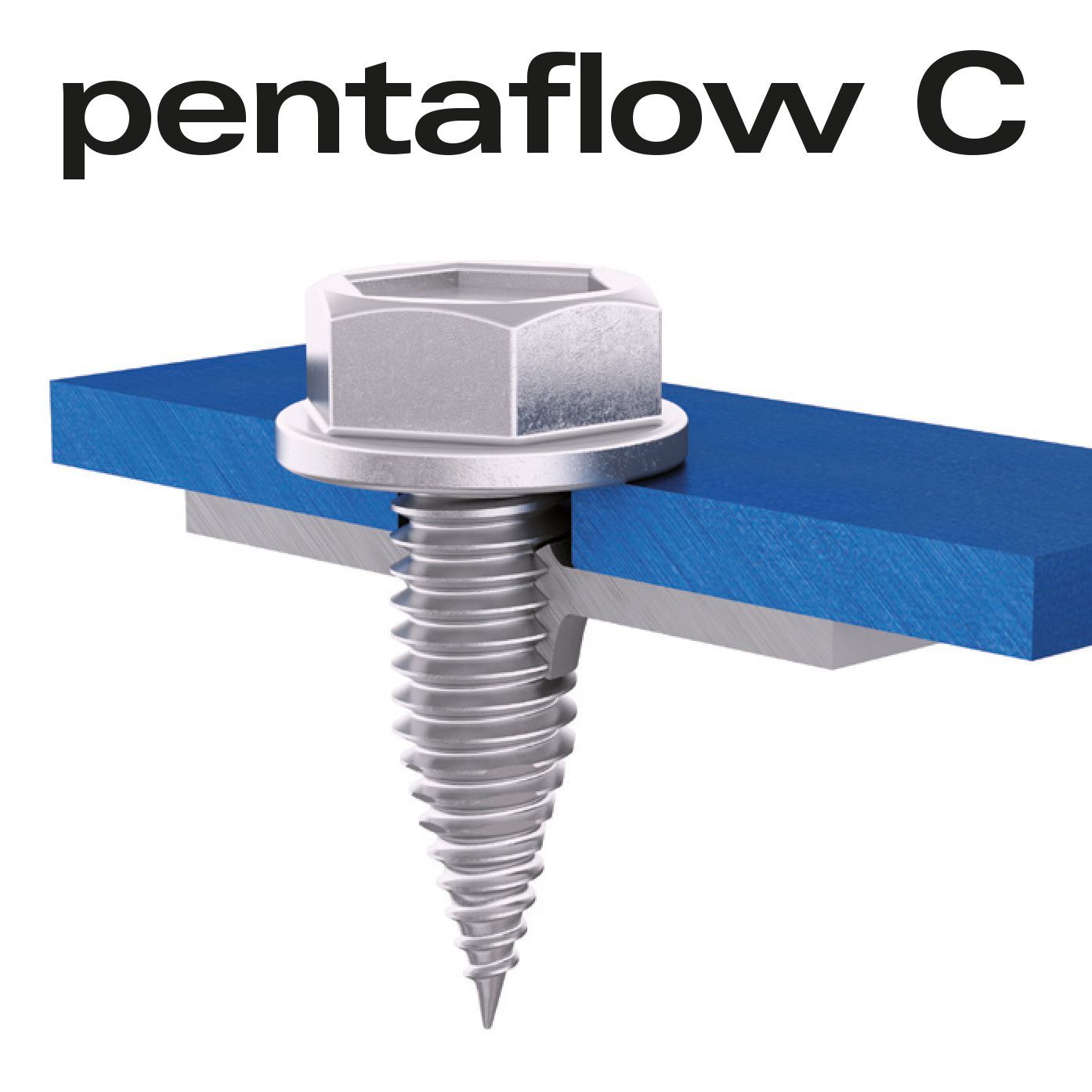 pentaflow "C" – Loch- und gewindeformende Schraube für Dünnbleche ...
