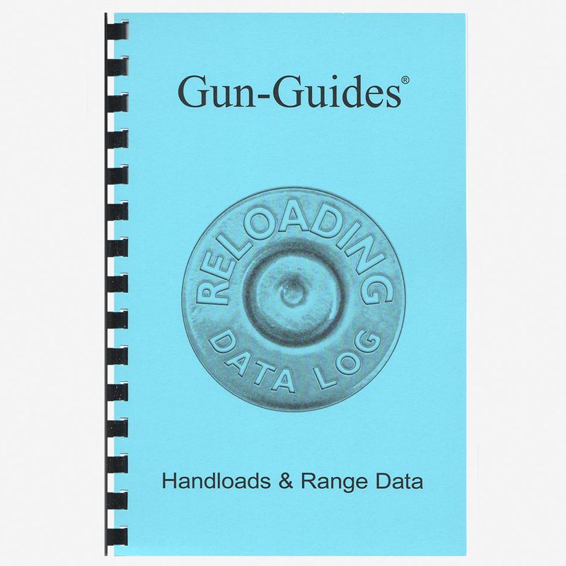 Reloading Data Log Book