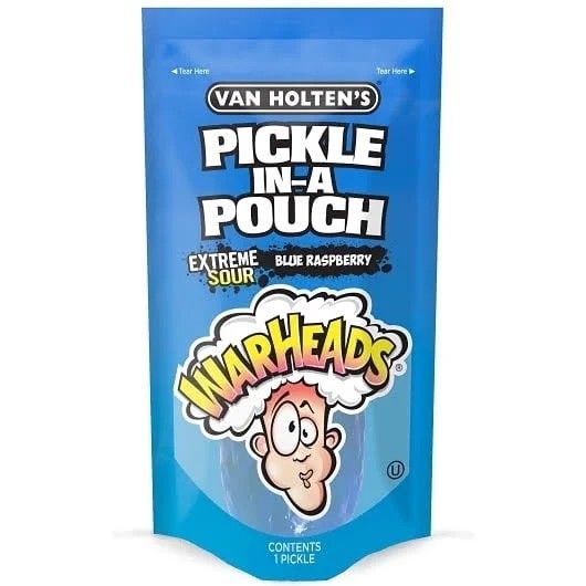 VanHoltens Warheads Blue Raspberry Pickle