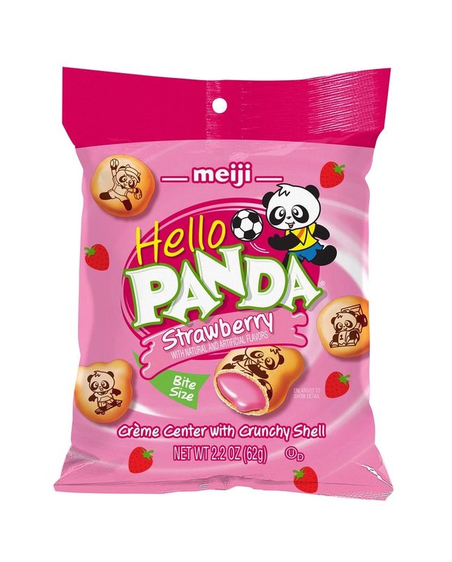 Hello Panda Strawberry Cookies