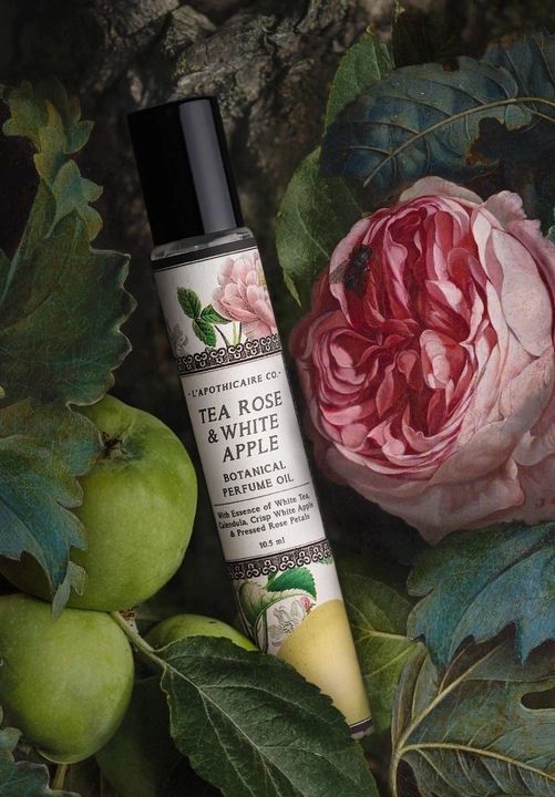 Botanica Tea Rose And White Apple Perfume Oil Roller