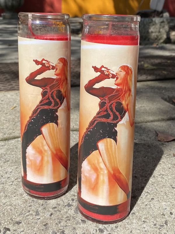 Taylor Swift Red Album Saint Candle