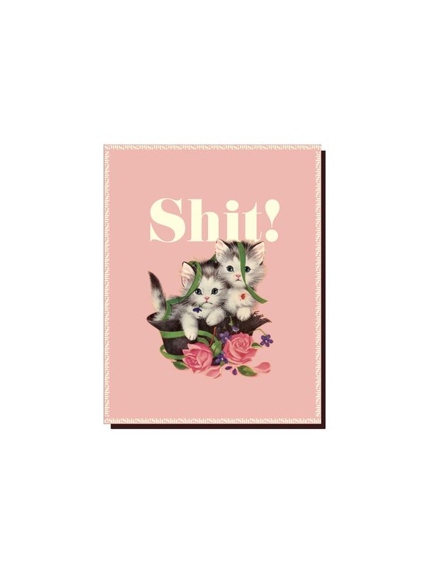Shit! Kittens Card