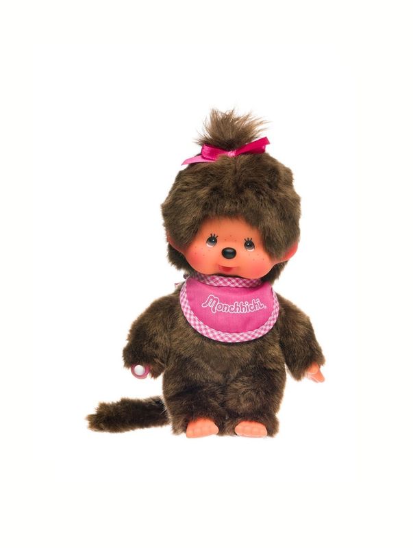 Monchhichi Classic Standard Bib Girl