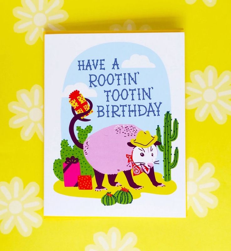 Have A Rootin' Tootin' Birthday Card