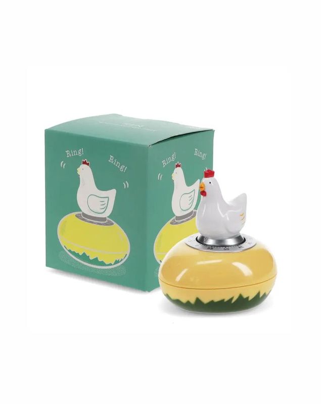 Hen Wind-Up Kitchen Timer