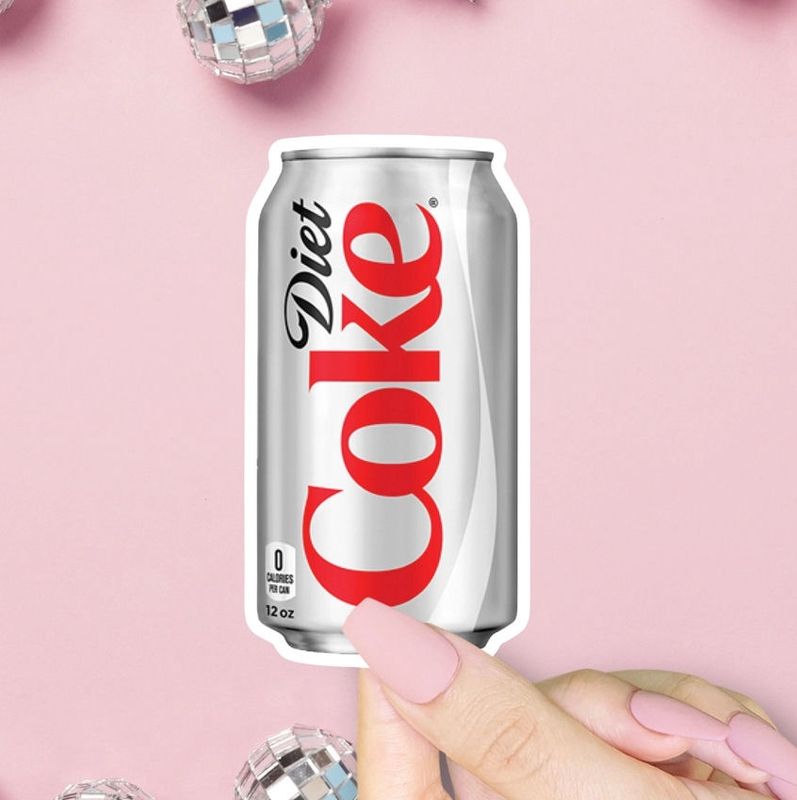 Diet Coke Can Sticker