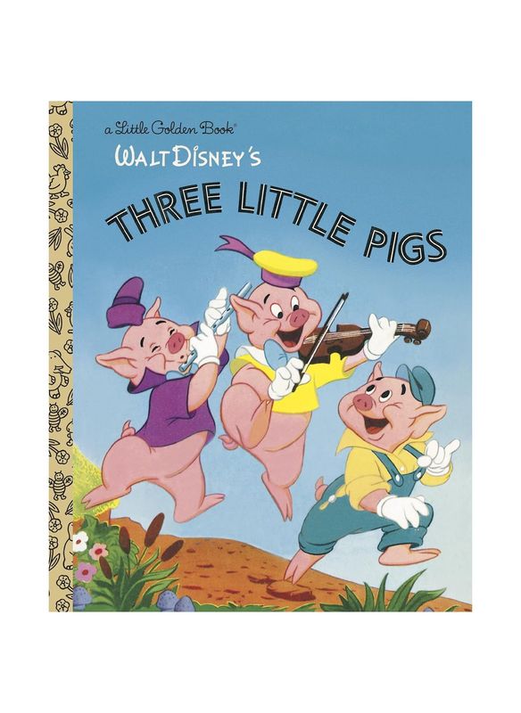The Three Little Pigs Little Golden Hardcover Book LGB