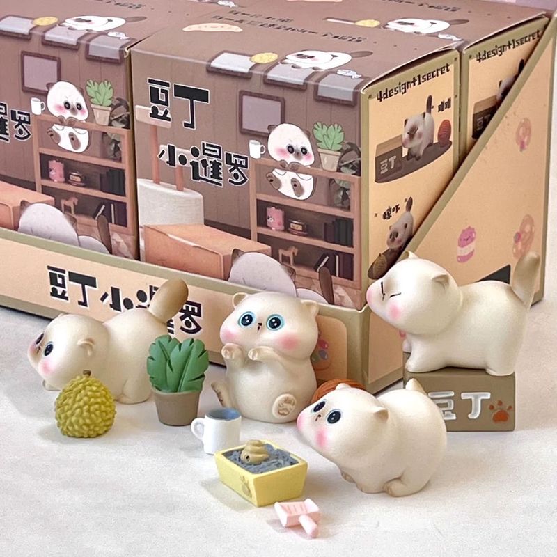 Playful Siamese Cat Blind Box