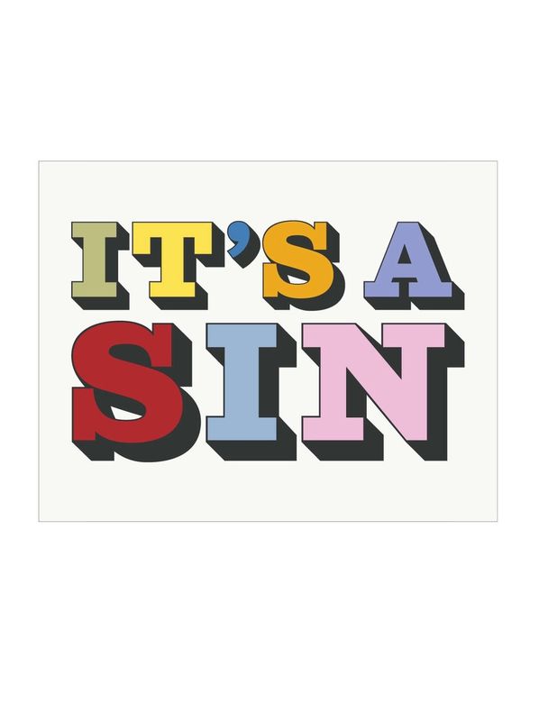 It's A Sin Magnet