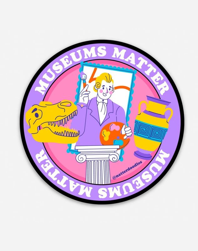 Museums Matter Sticker