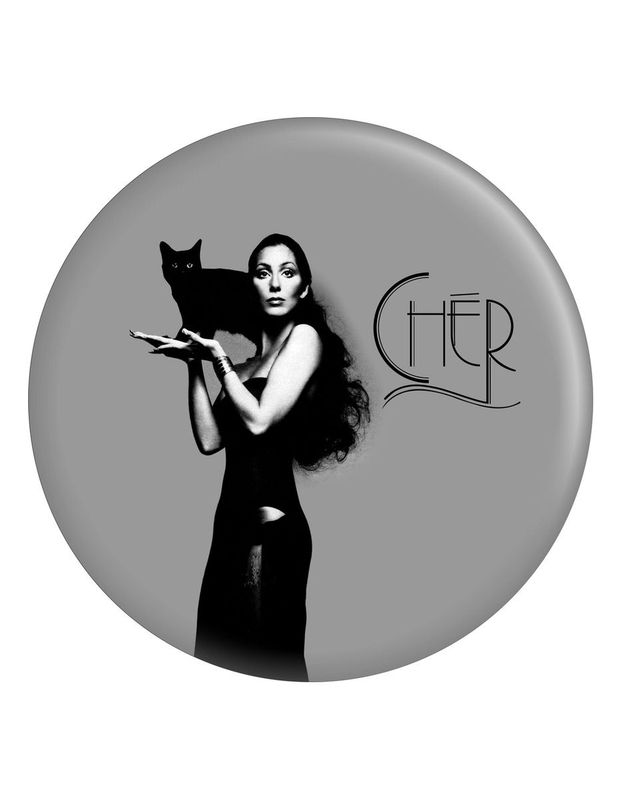 Cher Dark Lady Cat Album Cover Magnet